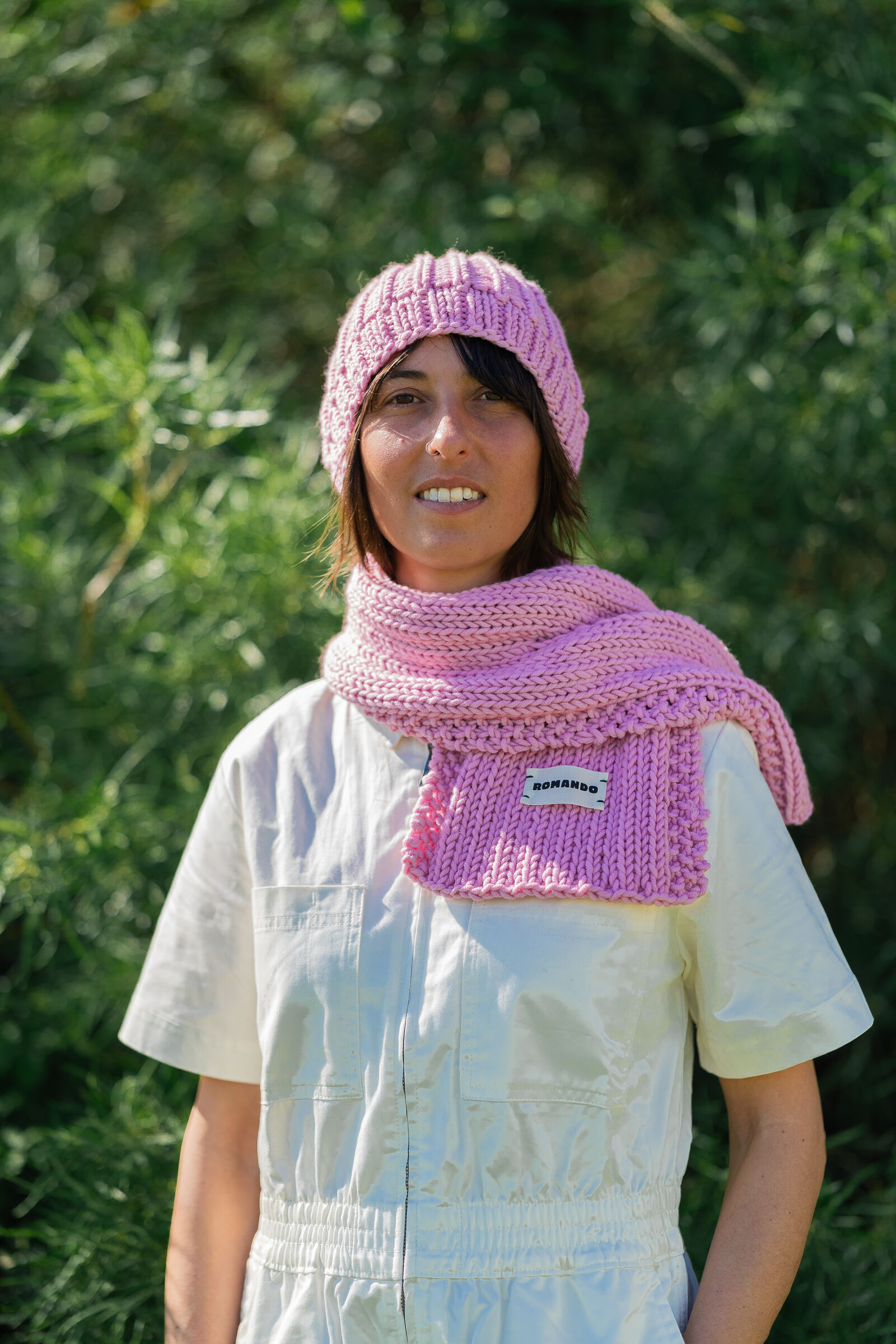 BONNET ROSE BONHEUR – ROMANDO